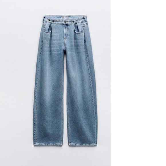 Zara | Jeans | Zara Loose Fit Wide Leg Z975 Jeans 586270 | Poshmark
